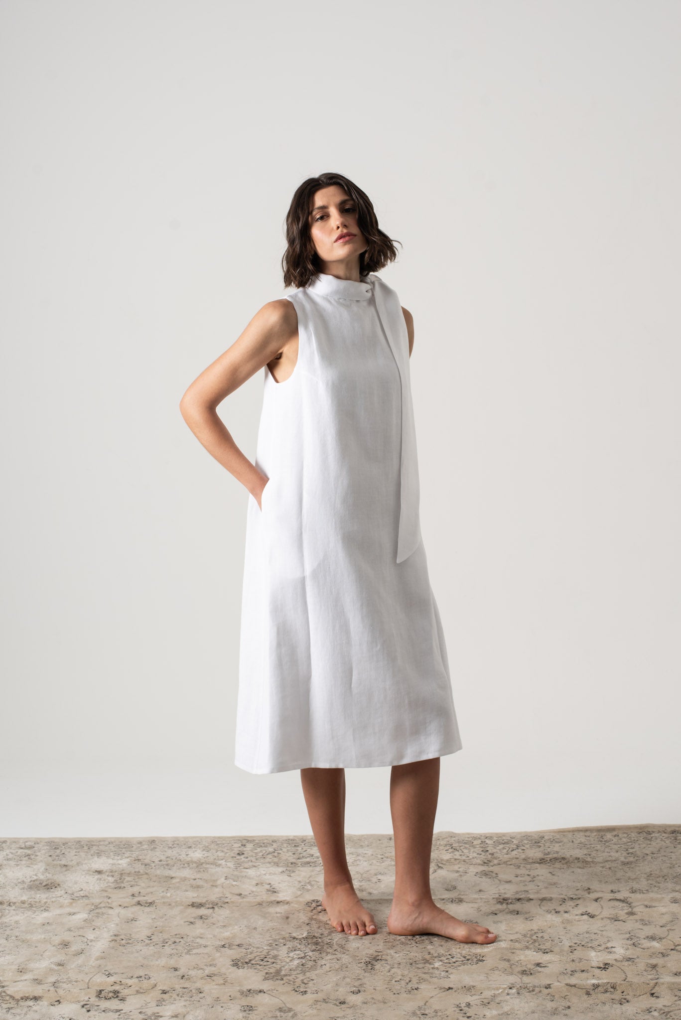 Elegant Linen Dresses for Women - LUXMII